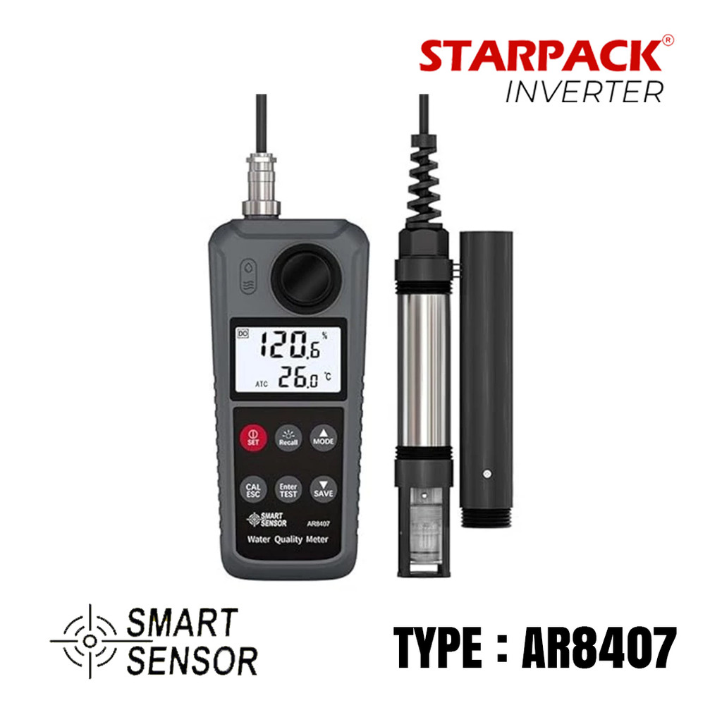 Jual SMART SENSOR AR8407 Alat Ukur Oksigen Terlarut | Detektor Portabel ...