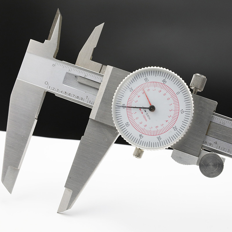 Jual Dial Caliper 6" 8" 12" / 150 200 300mm Metric/INCH Standard MM ...