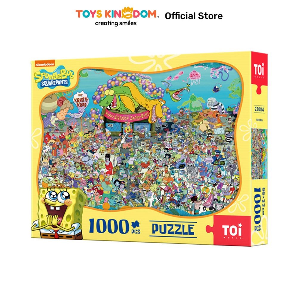 Jual Toys Kingdom Toi Spongebob Squarepants Puzzle Undersea Family ...