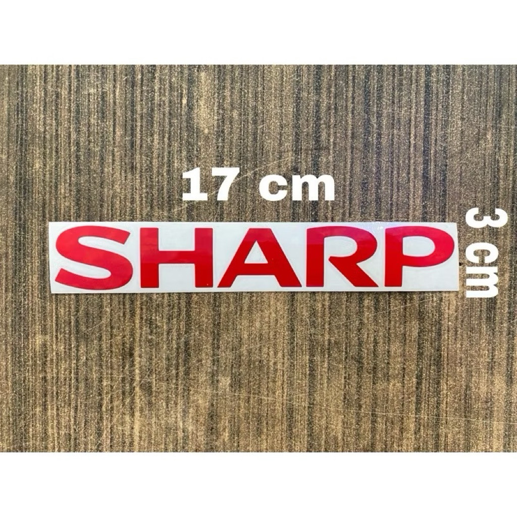 Jual Stiker logo ac Sharp toshiba cutting | Shopee Indonesia