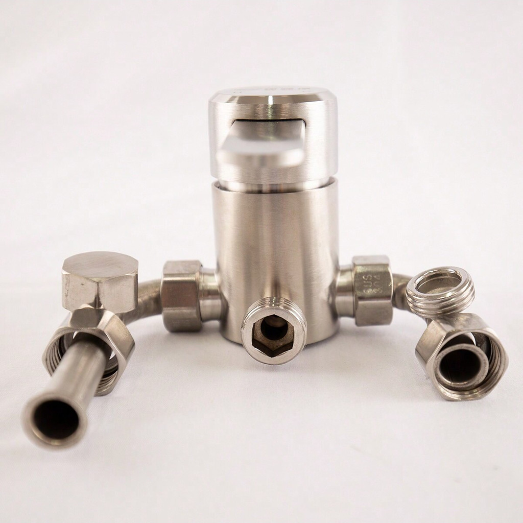 Jual One piece 304 stainless steel electric water heater mixing valve ...