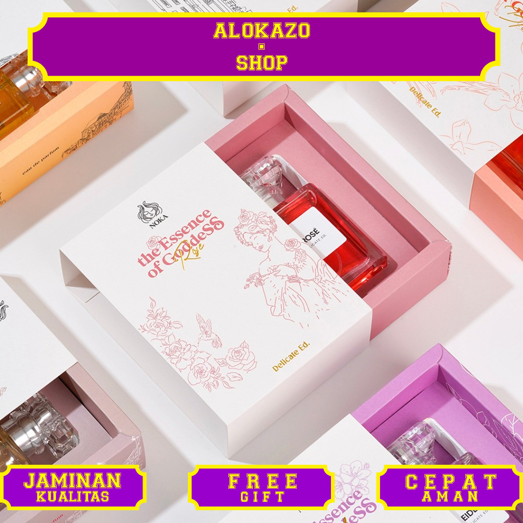 Jual NOKA Perfume - DELICATE EDITION (Bloom, Fiesta, Creame, Eiden ...