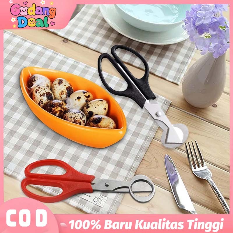 Jual Pemotong Cangkang Telur Puyuh Stainless Steel Gunting Pembuka ...