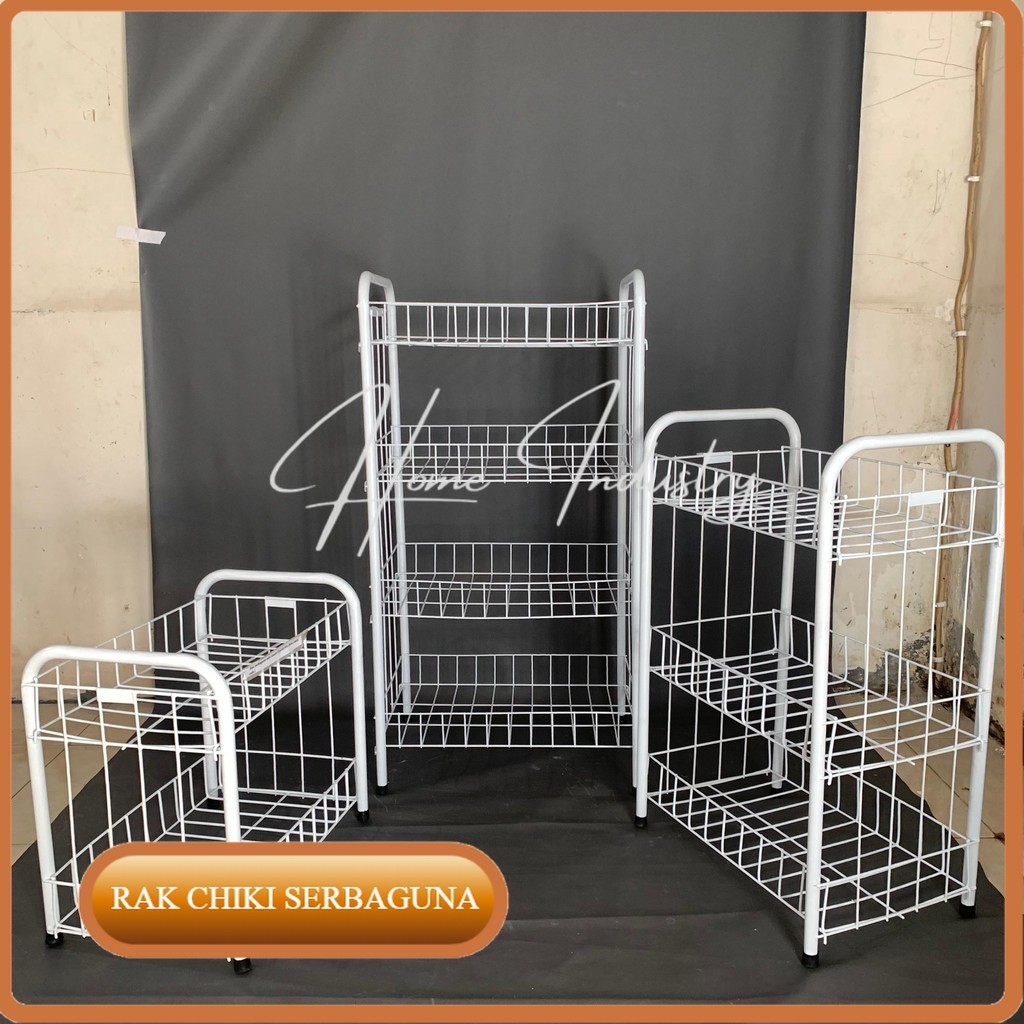 Jual Rak Chiki serbaguna mini/rak display/rak toko/rak salon/rak Ciki ...