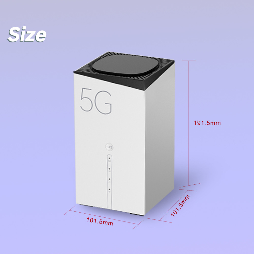 Jual CHANEVE FWA 5G CPE WiFi SIM Card Router AX3000 Wi-Fi 6 Wireless ...