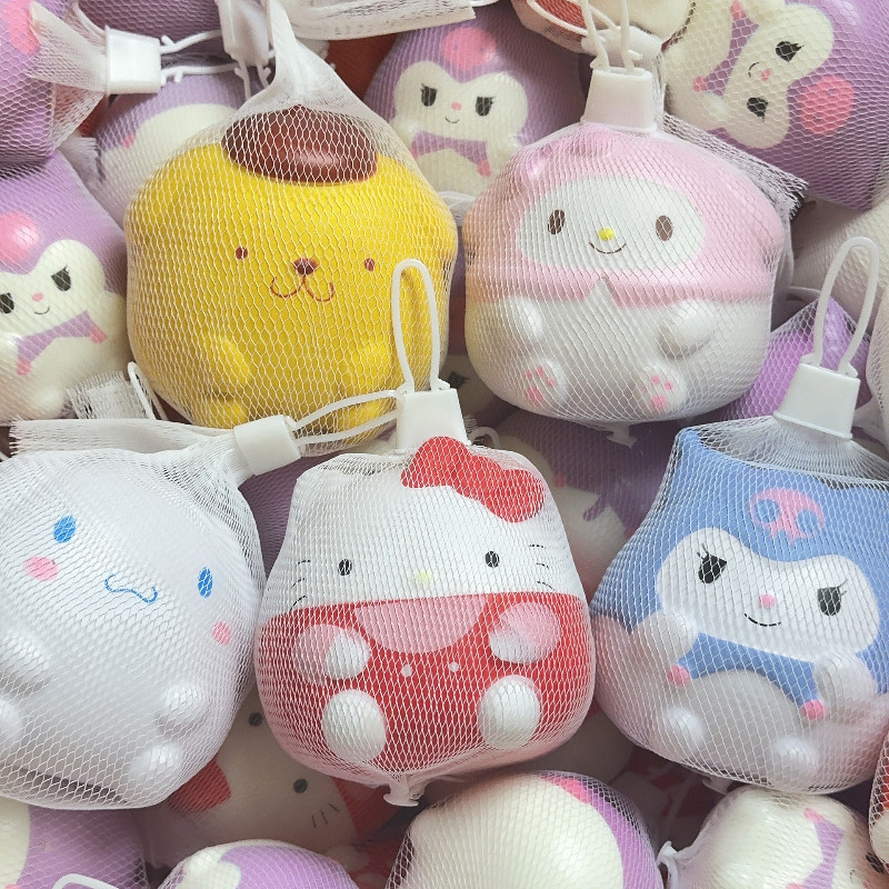 Jual Sanrio Family Hello Kitty Stress Tabas Squishy Anime Cartoon Free ...