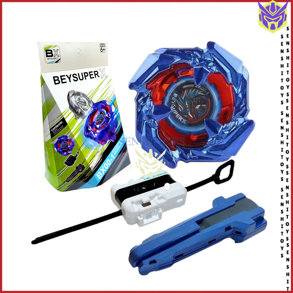 Jual mainan gangsing beysuper x sword4 bx00-1 gasing launcher terbaru ...