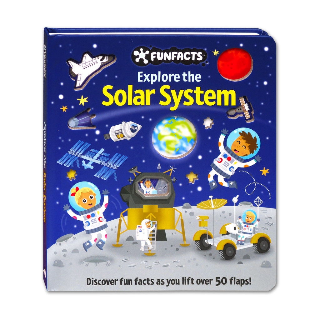 Jual FunFacts Discover Explore the Solar System Board Book with over 50 ...