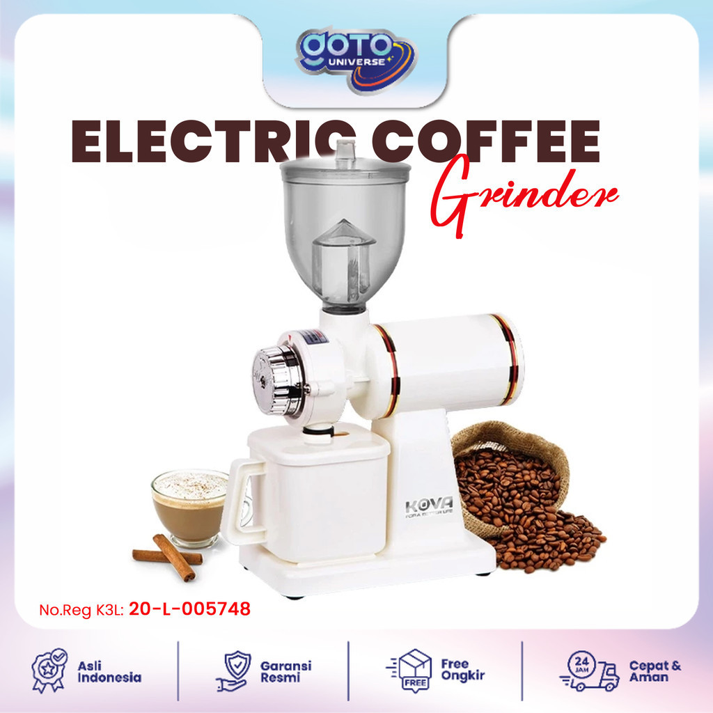 Jual Kova N600 Electric Coffee Grinder Maker Mesin Giling Biji Kopi ...