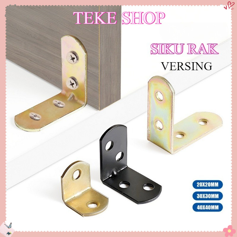 Jual Siku L Besi Stainless Siku Rak Plat Bracket Siku Ambalan Penyangga ...