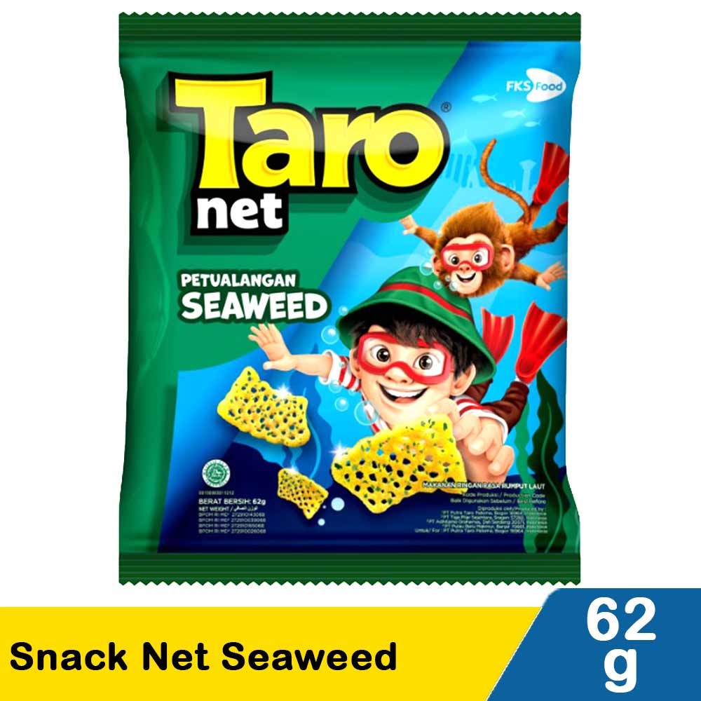 Jual TARO SNACK NET SEAWEED 62g | Shopee Indonesia