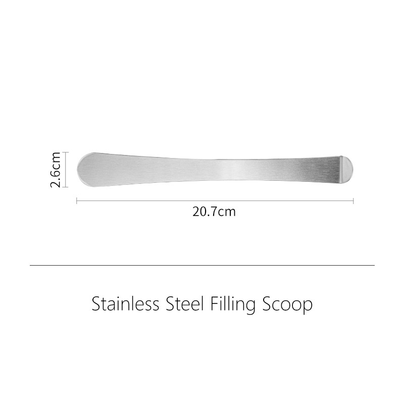 Jual Stainless Steel 304 Butter Spatulas dough cutter Dumpling Wonton ...