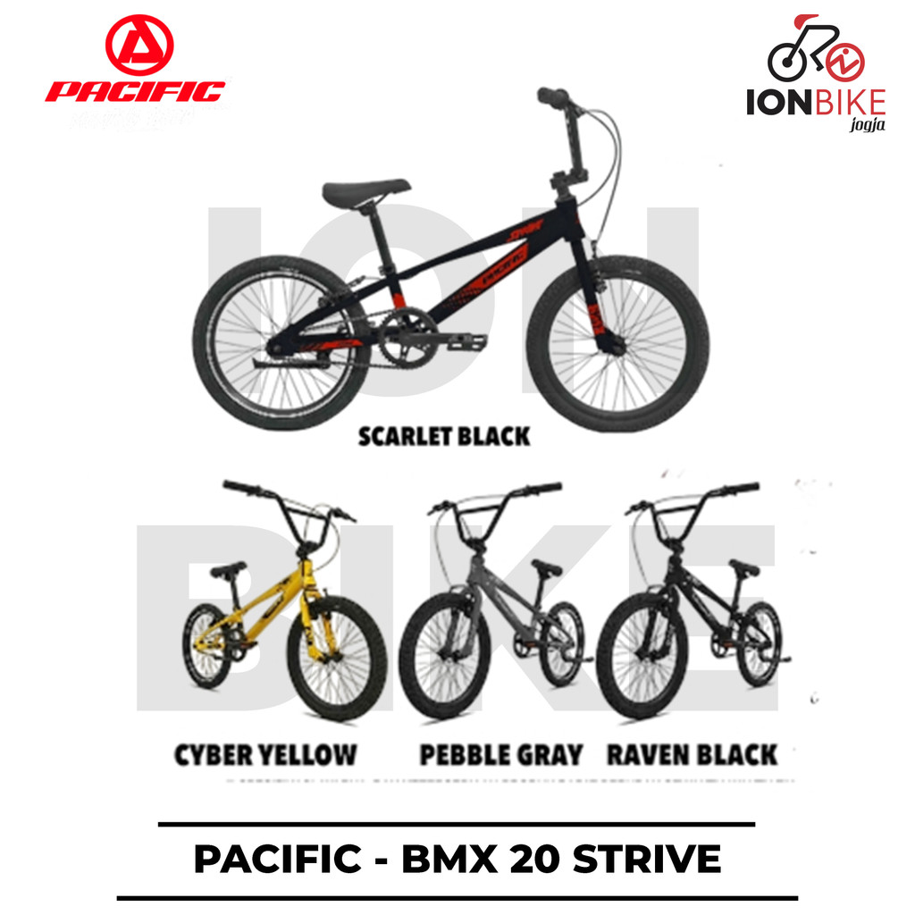 Jual Sepeda BMX 20 PACIFIC STRIVE Ringan Terbaru Race Lomba Balap Anak ...