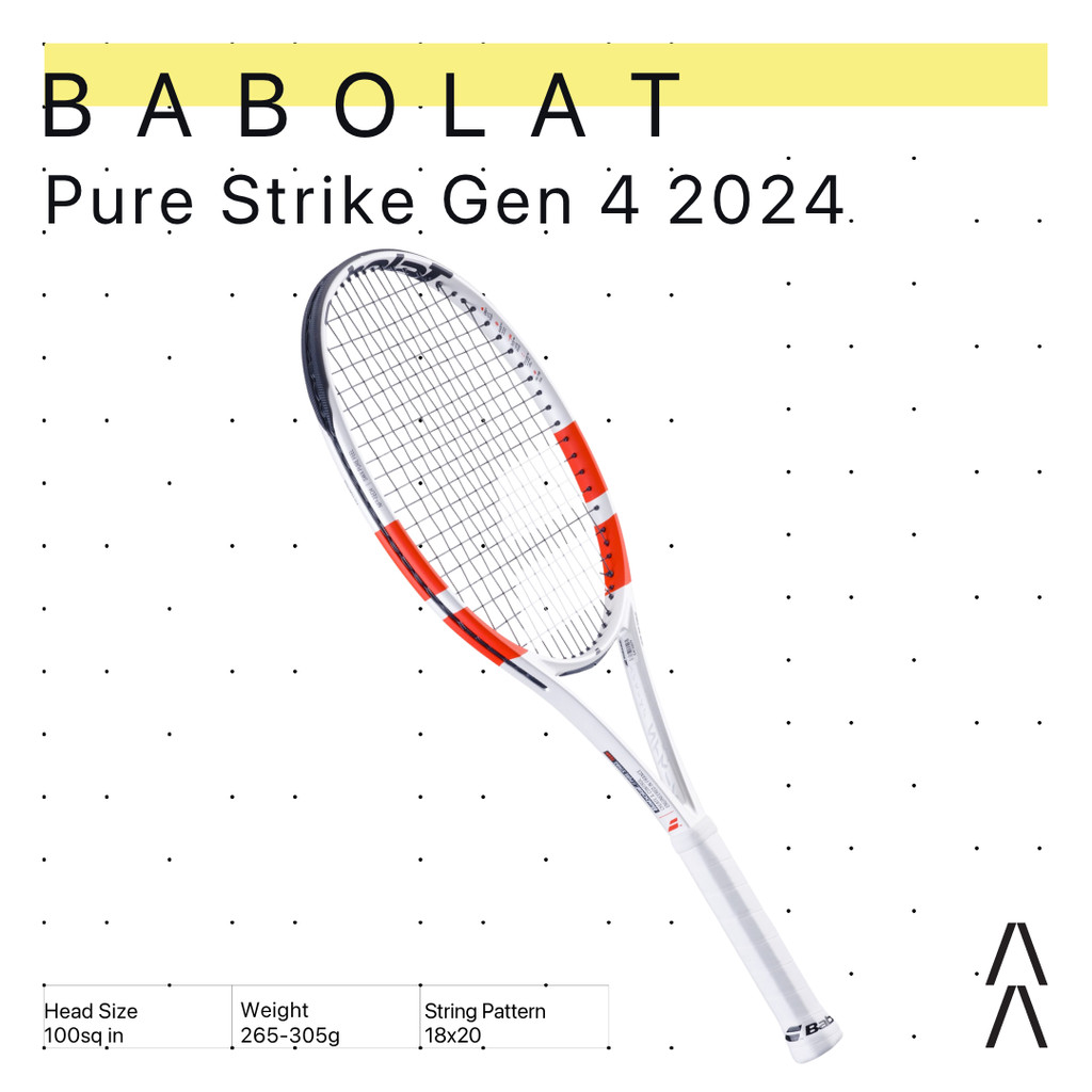 Jual Babolat Pure Strike Gen 4 2024 - 98 16x19/98 18x20/100/97/Team ...