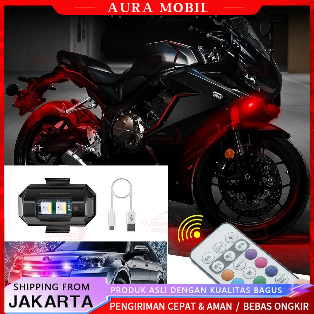 Jual SEPEDA LAMPU SAFETY SEIN DIP LED BELAKANG SEPEDA strobo motor ...