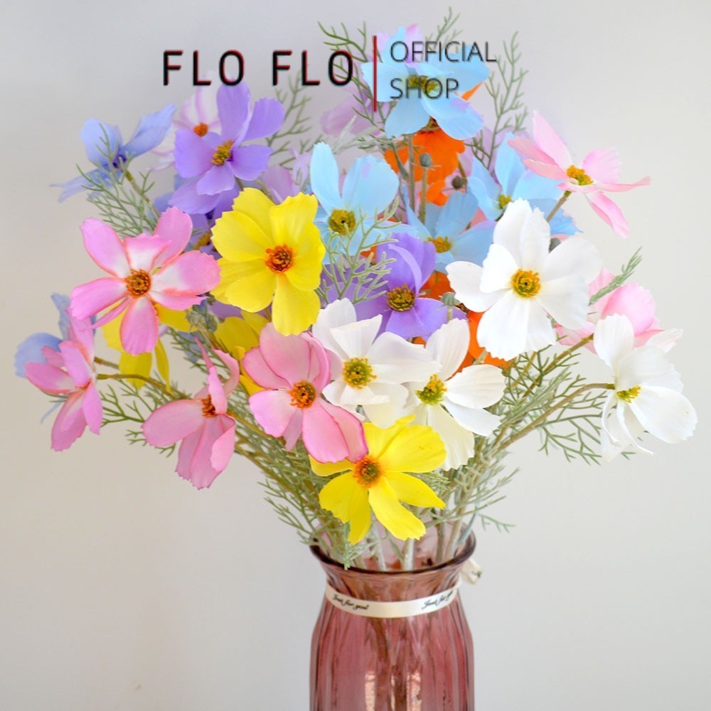 Jual FLO FLO - Bunga COSMOS GESANG 60cm Artificial /Bunga Plastik ...