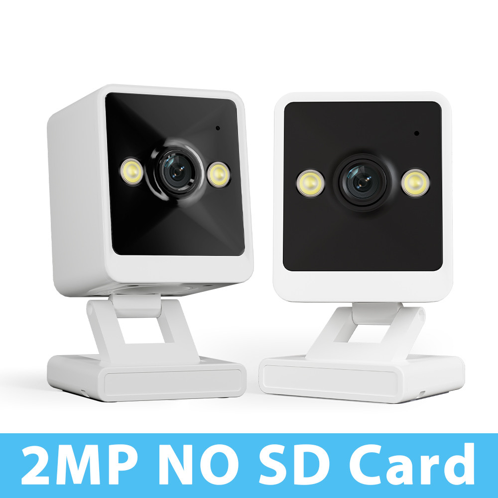 Jual 2PCs Wifi Camera Cube Indoor Surveillance Camera For Baby Monitor ...