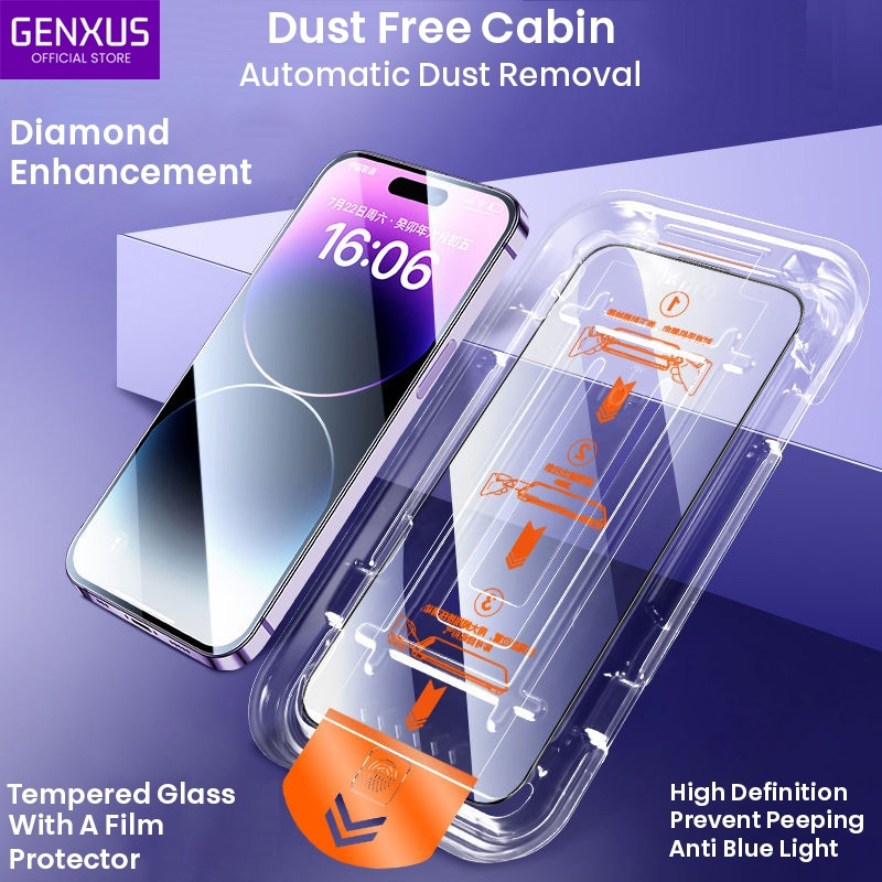 Jual Sulfuric Superfit Tempered Glass iPhone Anti Spy Anti Gores Clear ...