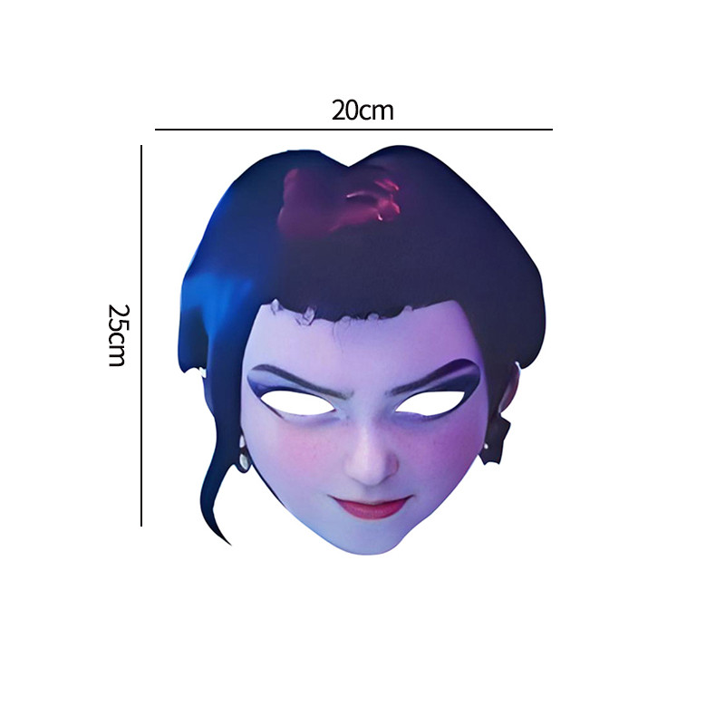 Jual Demon Hunter Face Mask Headgear Zoey Rumi Mask Cosplay Costume ...