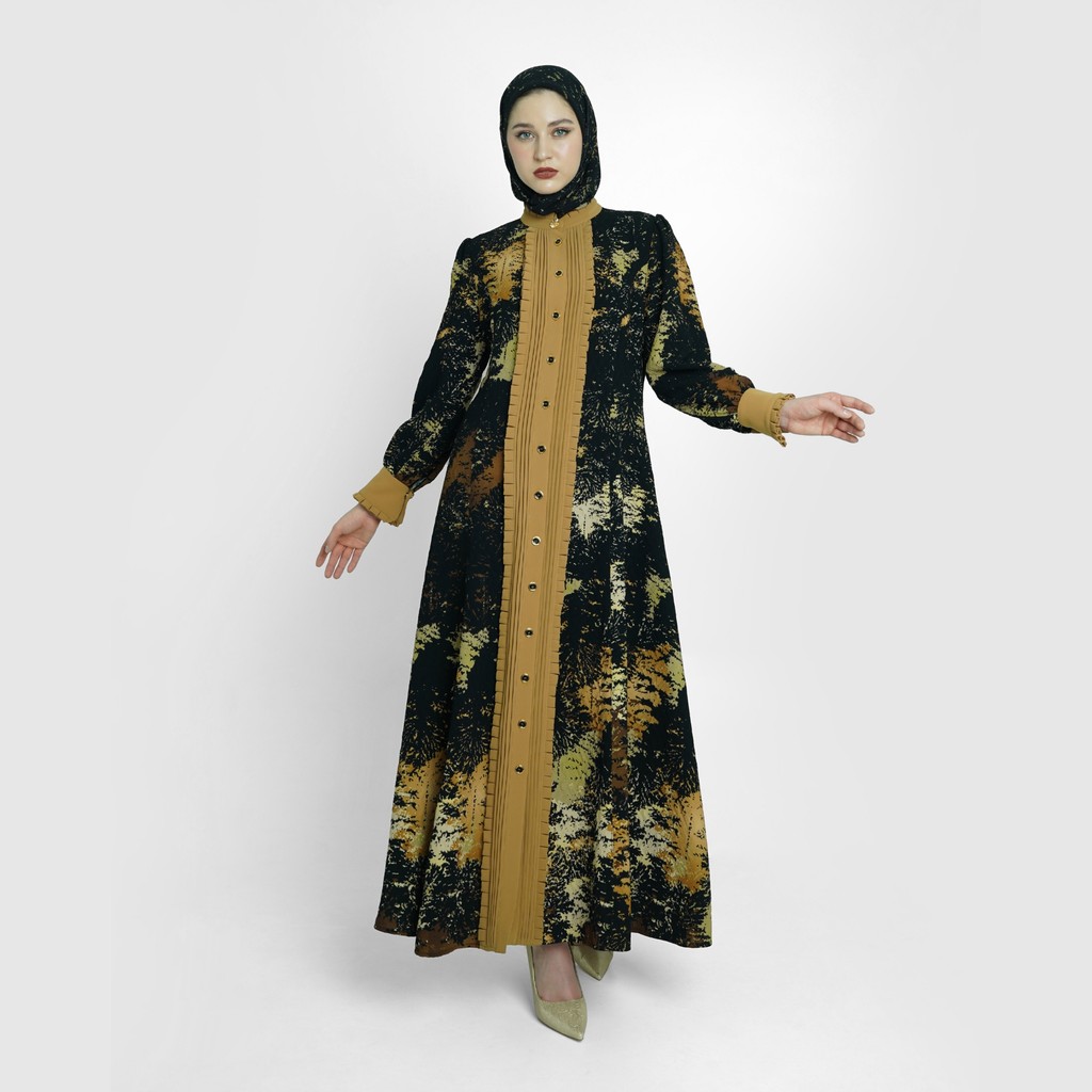 Jual HIKMAT A4127 - Florshade Gamis Abaya Wanita | Shopee Indonesia