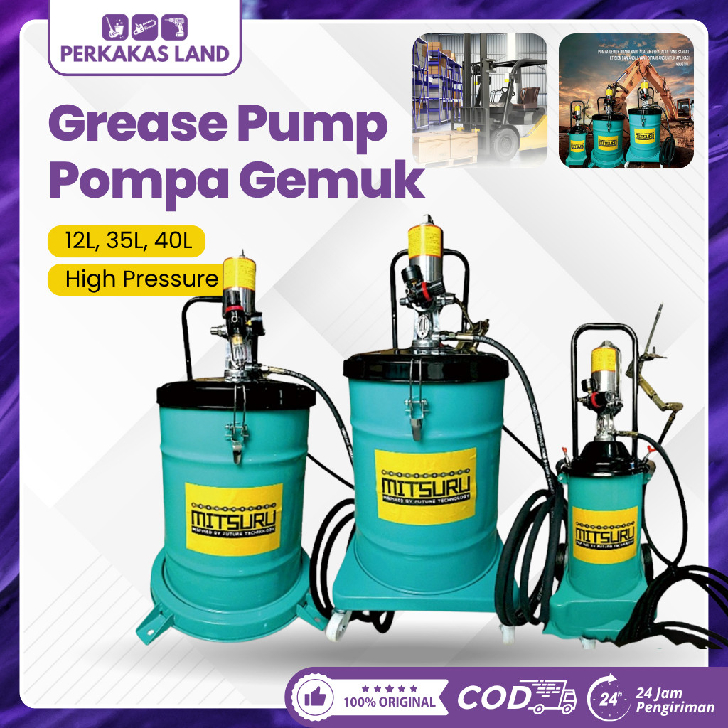 Jual PERKAKASLAND Lubricator High Pressure Pompa Angin Oli Grease Gris ...