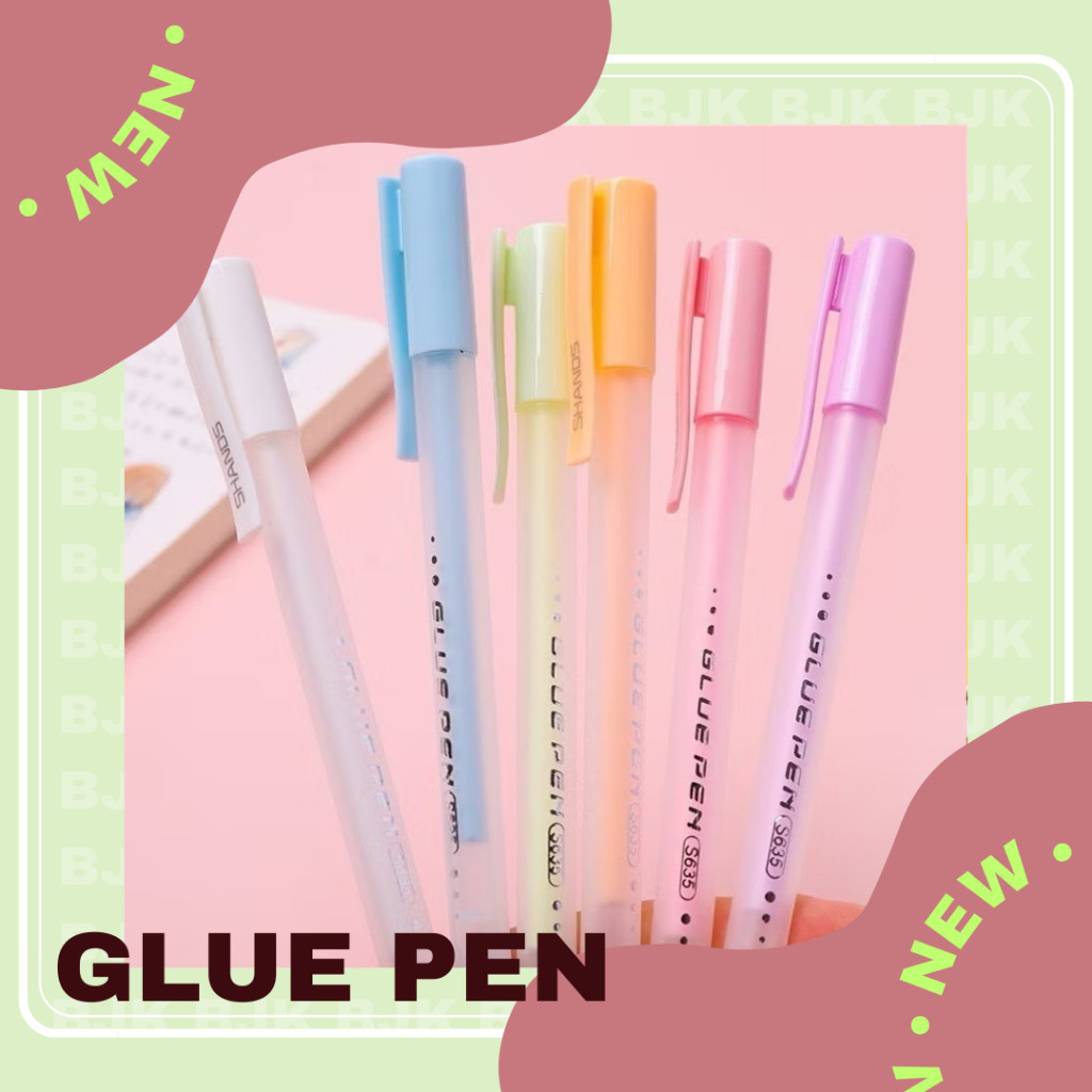 Jual Liquid Glue Pen - Pena Lem Cair Warna Kertas - Paper DIY Craft ...