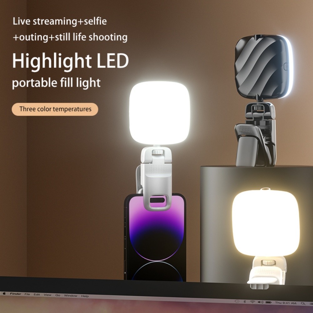 Jual Selfie Light Clip-on LED Light for Phone Laptop Tablet Computer ...