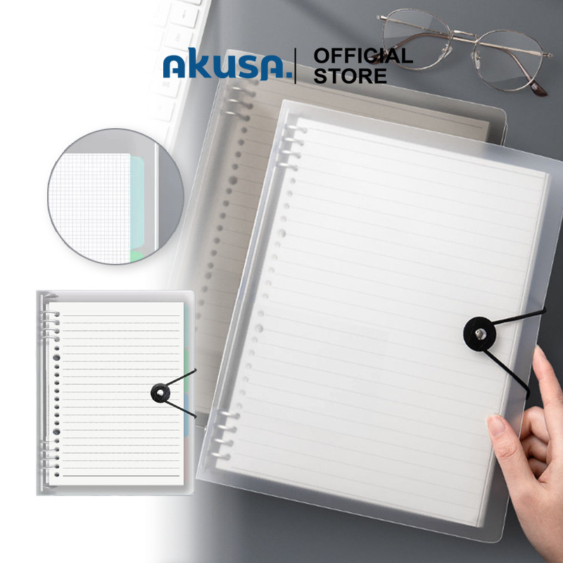 Jual AKUSA Binder Note A5/B5 56Lembar Buku Catatan Jurnal Dengan ...