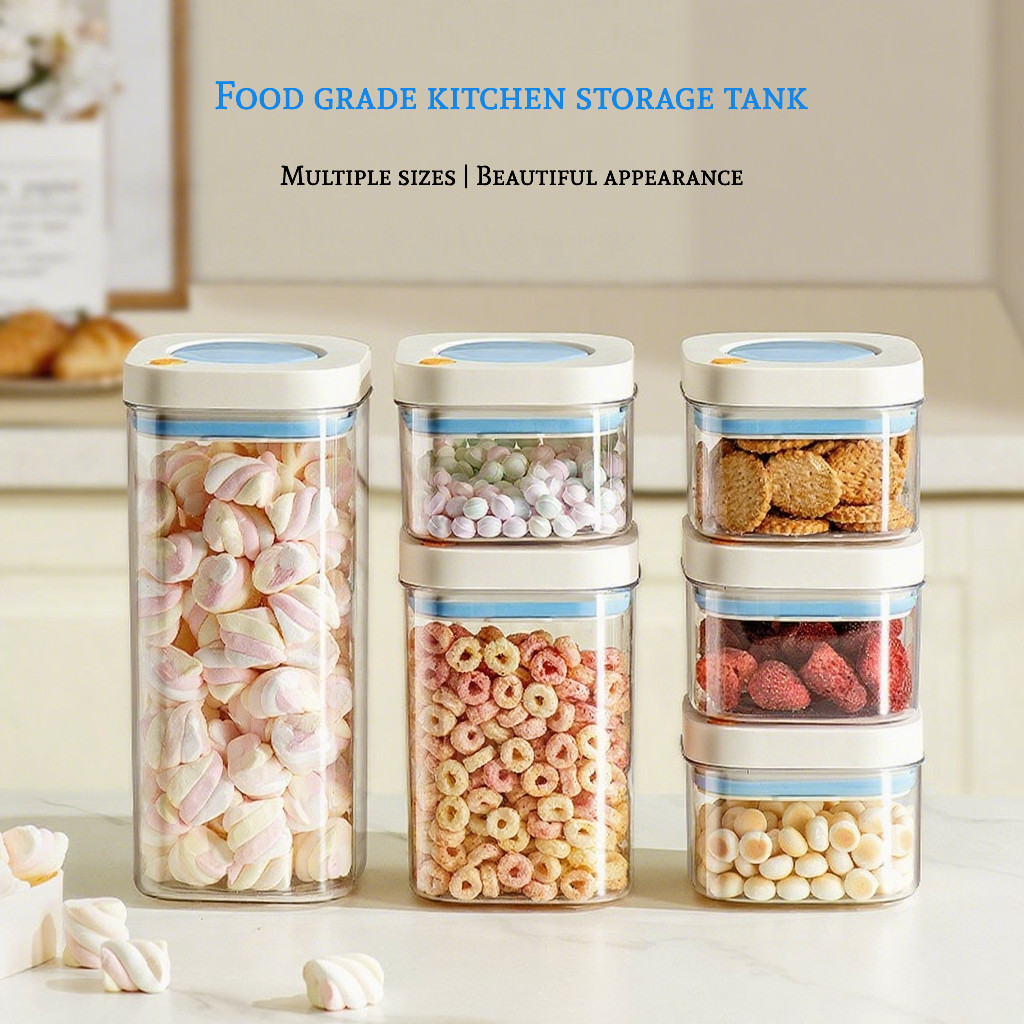 Jual Vacuum Sealer Food Storage Containers One Touch Press Button Air ...