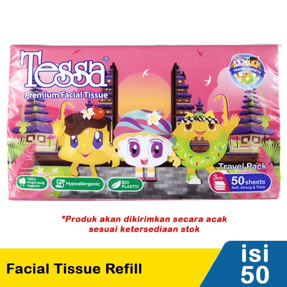 Jual TESSA FACIAL TISSUE REF.TP-09 50'S | Shopee Indonesia