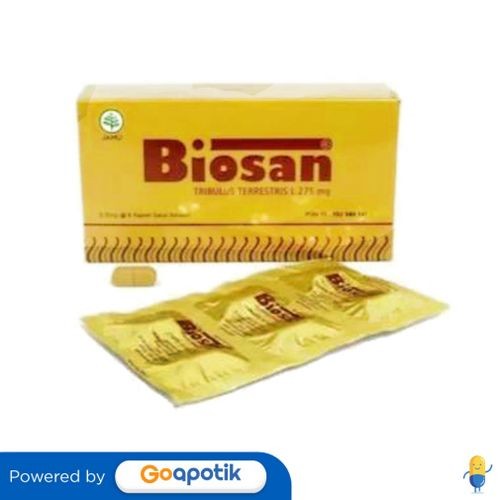 Jual Biosan Box 30 Kaplet Salut Selaput | Shopee Indonesia
