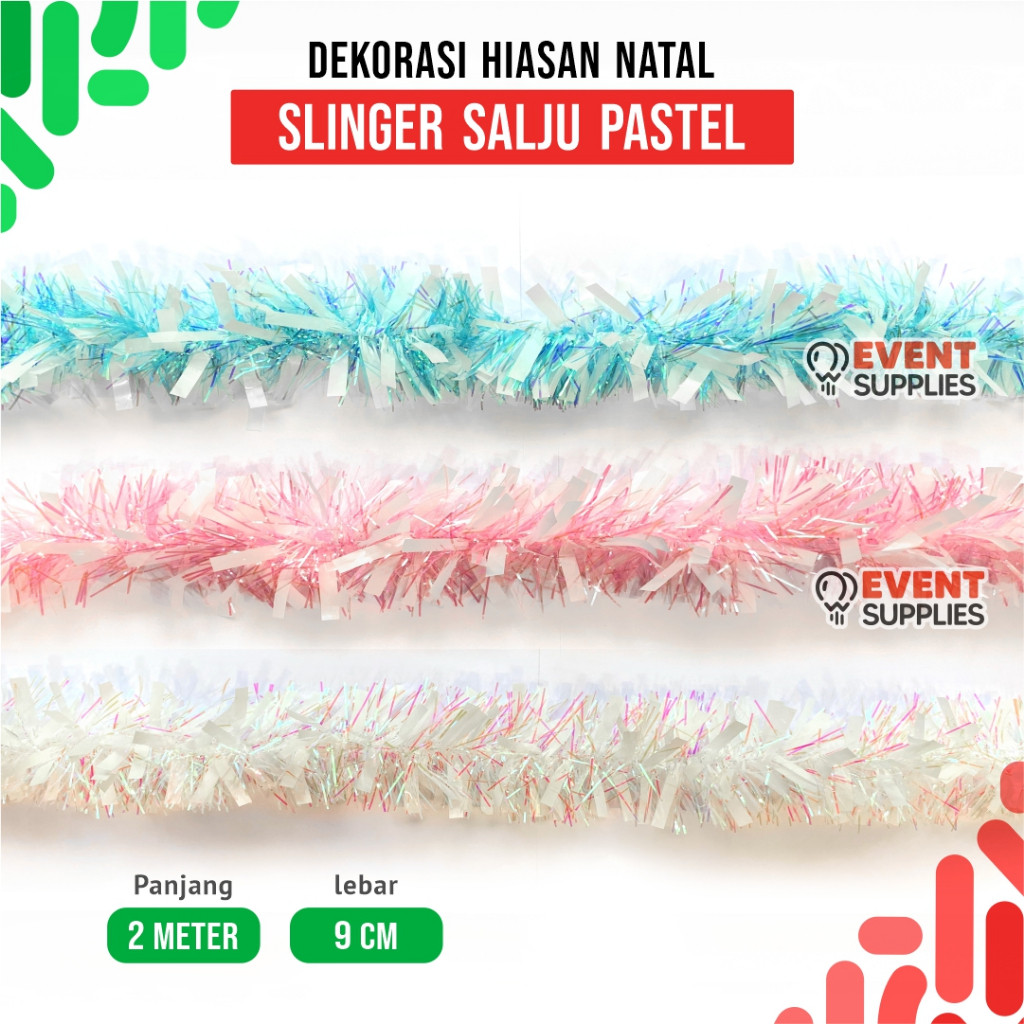 Jual HARGA SPESIAL Slinger Natal Hologram Salju Hiasan Dekorasi ...