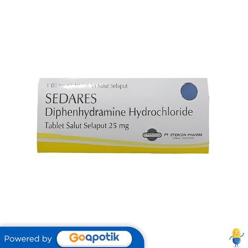Jual Sedares 25 Mg Strip 10 Tablet | Shopee Indonesia