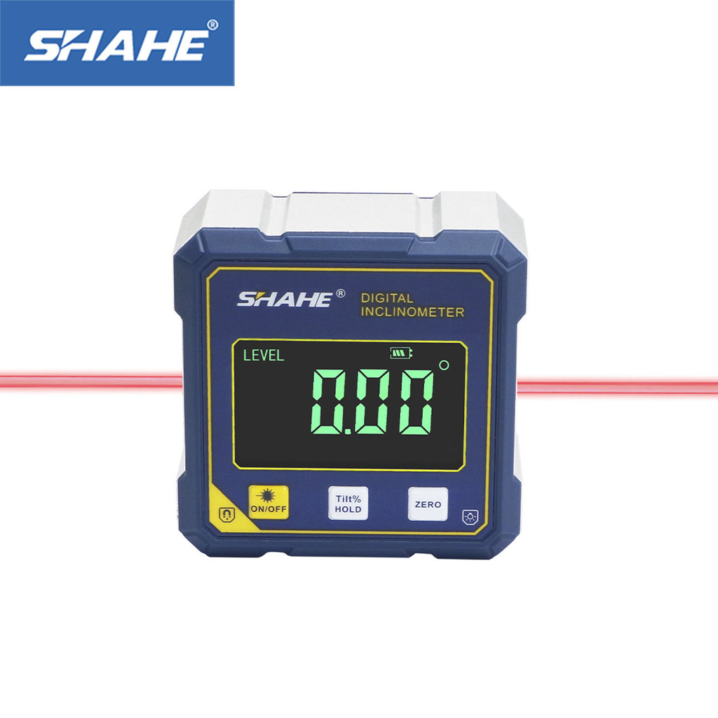 Jual SHAHE Mini Protractor Angle Gauge Inclinometer Level Measuring ...