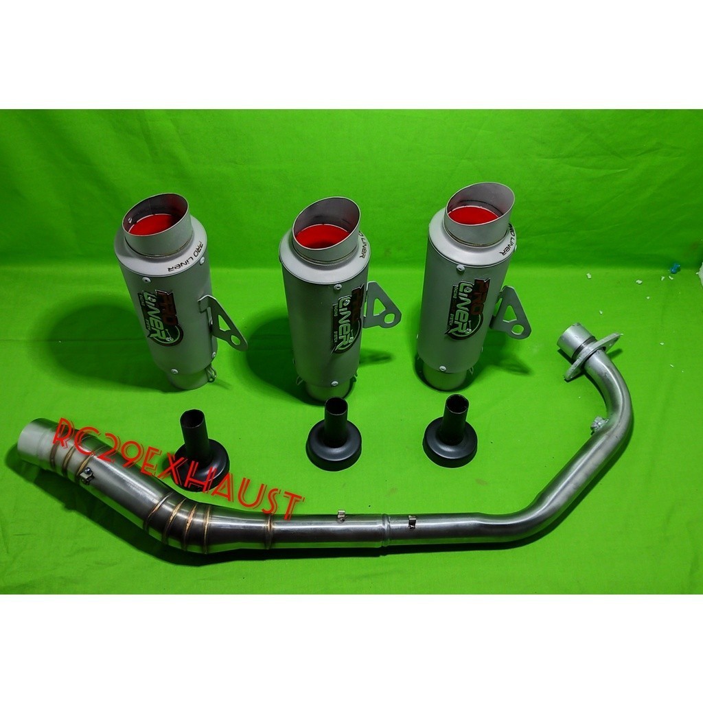Jual knlpot racing pro liner dan pro liner tr 1 db kilersonic, supra ...