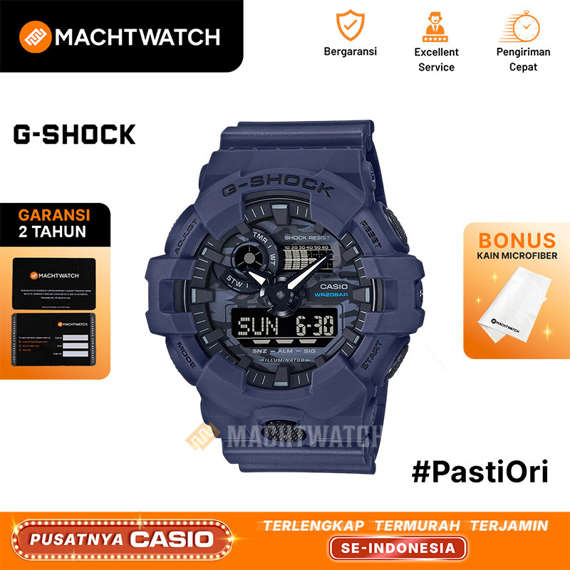 Jual Jam Tangan Pria Analog Digital Casio G-Shock GA-700CA-2ADR Utility ...