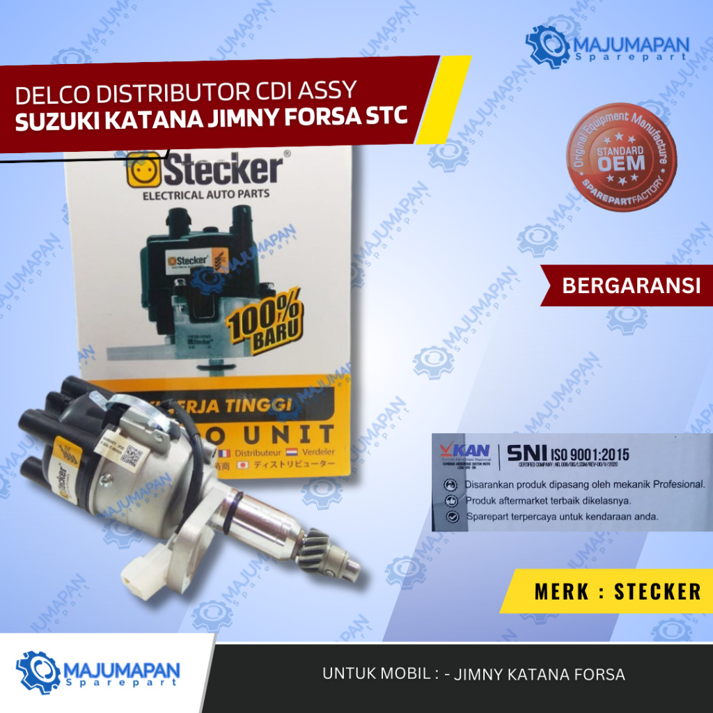 Jual (BERGARANSI) DELCO CDI DISTRIBUTOR SUZUKI JIMNY KATANA FORSA ...