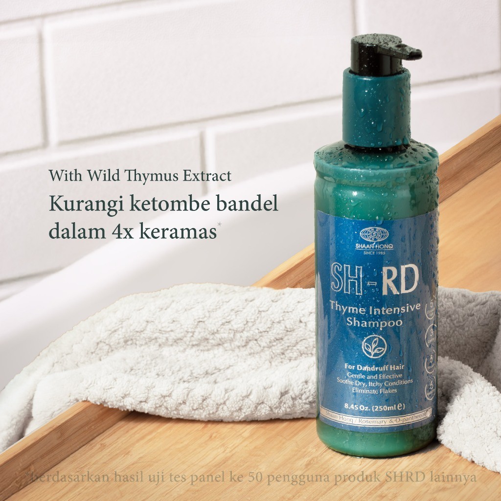 Jual SHRD | Thyme Shampoo | Shampoo untuk ketombe | Perawatan Rambut ...