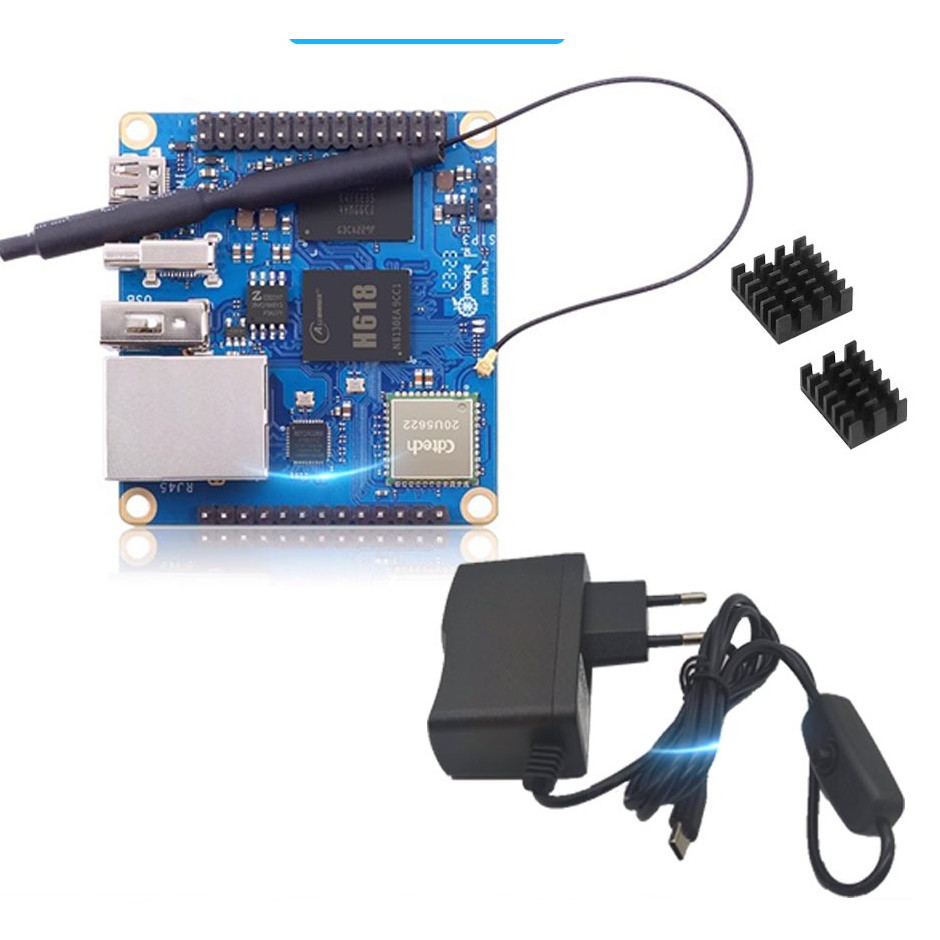Jual Orange Pi Zero 3 4GB 2GB 1GB RAM Allwinner H618 64-Bit WiFi 5 ...