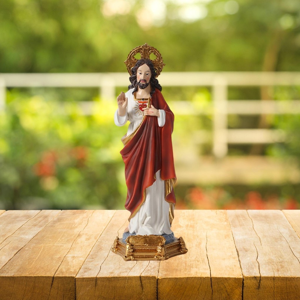 Jual Jesus Statue for Home Decoration Unique Resin Craft for Indoor ...