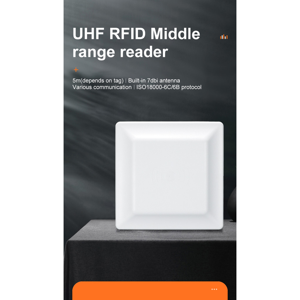 Jual UHF RFID Reader Passive RFID Antenna Reader Long Range UHF Tag ...