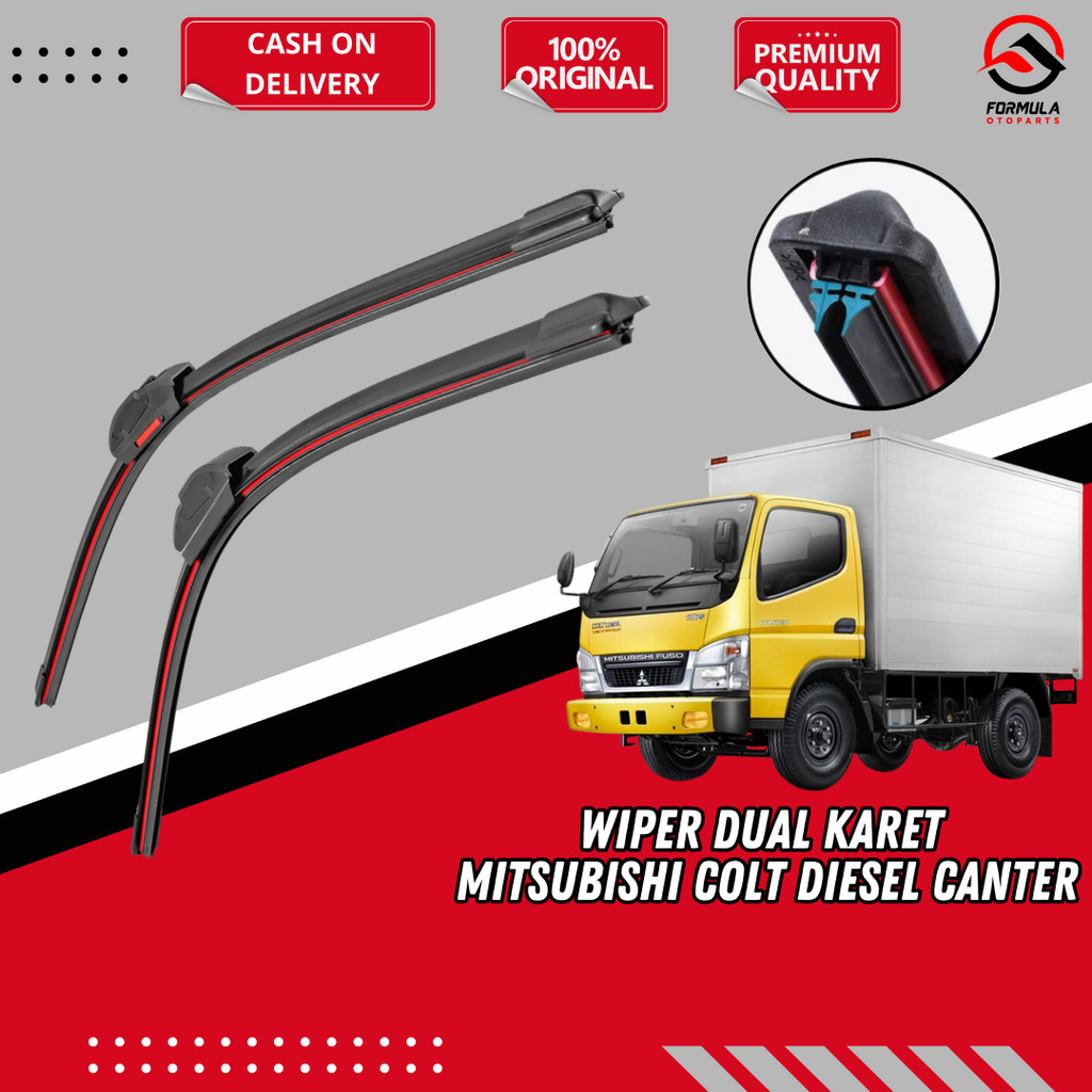 Jual Wiper Dual Blade - Mitsubishi Truk Colt Diesel Canter - Wiper ...