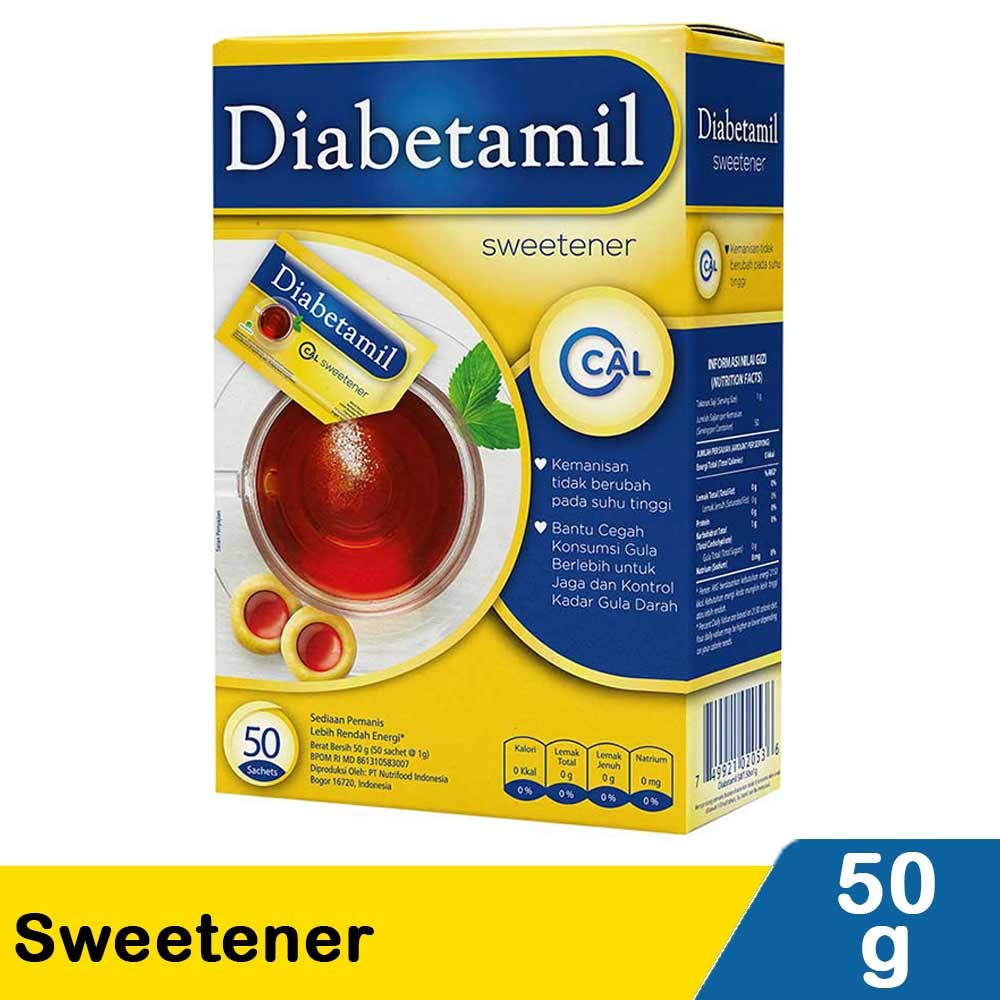 Jual DIABETAMIL SWEETENER 50g | Shopee Indonesia