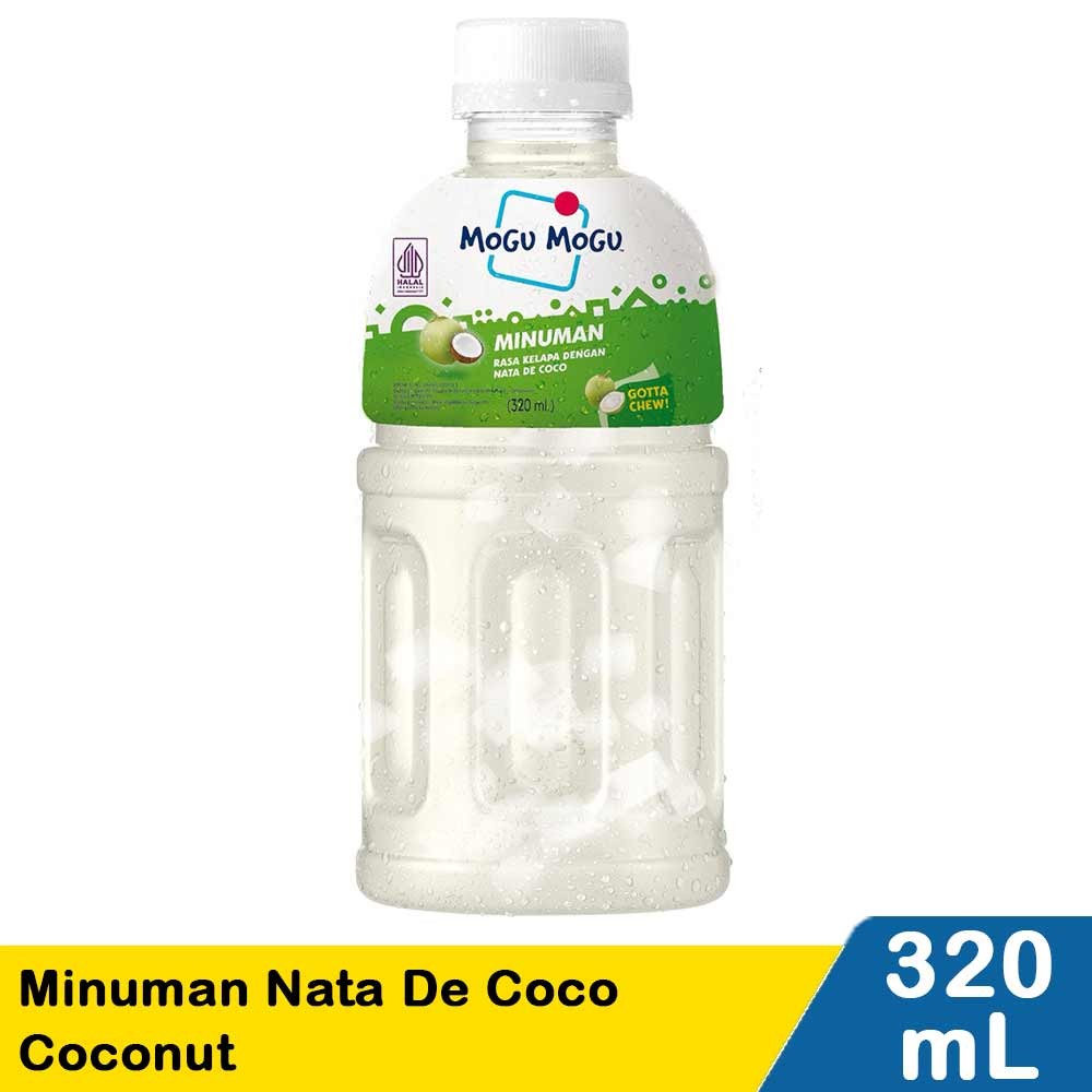Jual MOGU-MOGU MINUMAN NATA DE COCO COCONUT 320mL | Shopee Indonesia