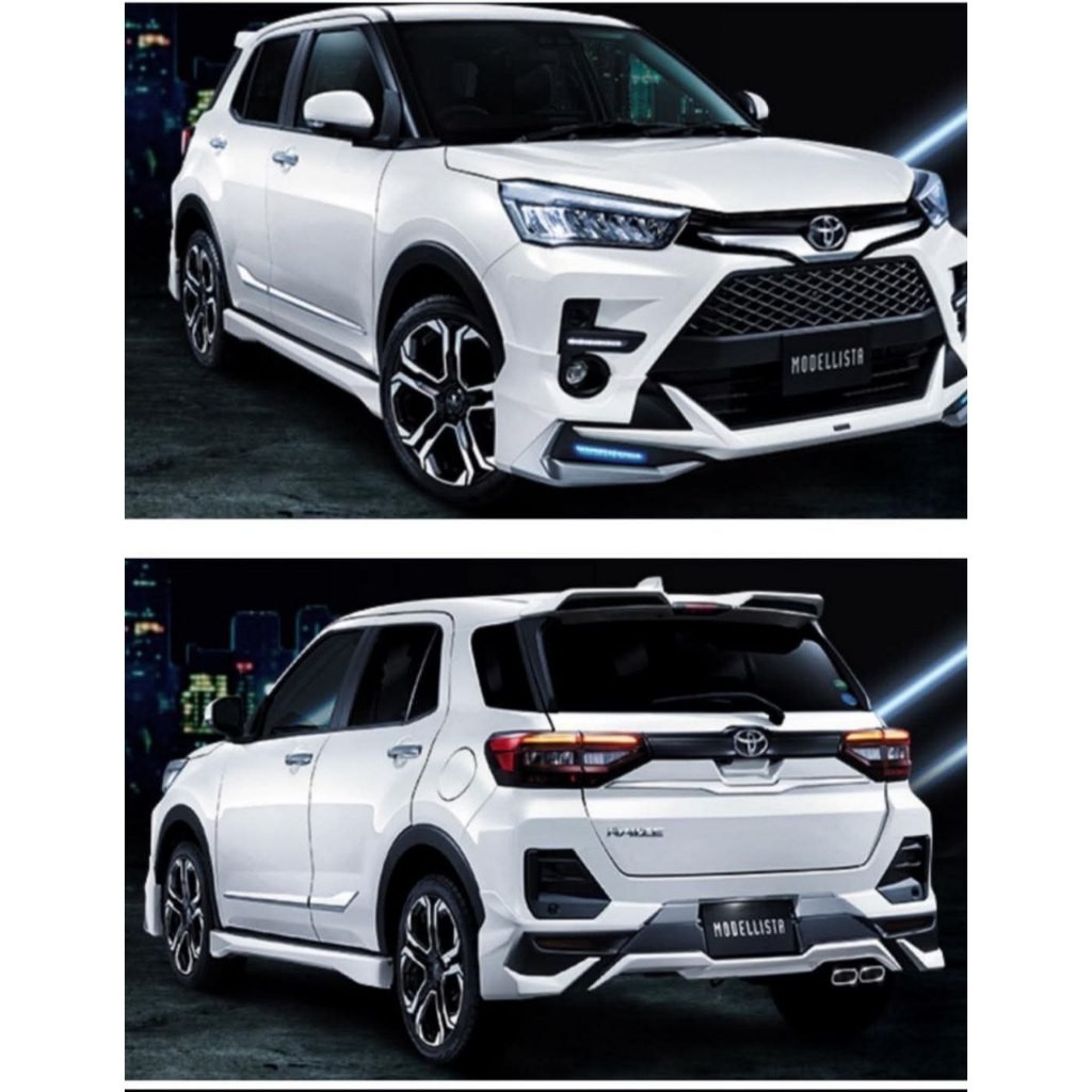 Jual body kit BODYKIT TOYOTA RAIZE 2021-2025 MODELISTA Grade A | Shopee ...