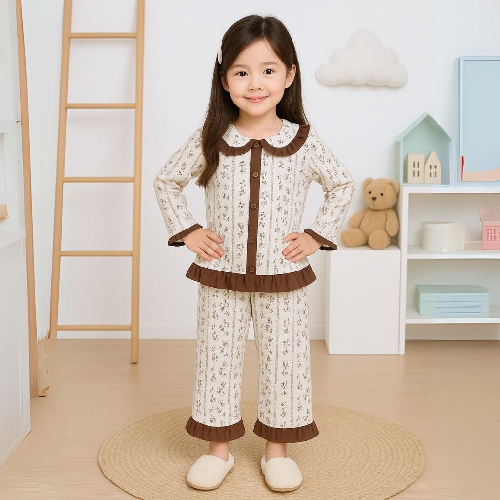 Jual NAJWA - READY STOCK Setelan Anak Zaneta Motif Bunga Terlaris ...