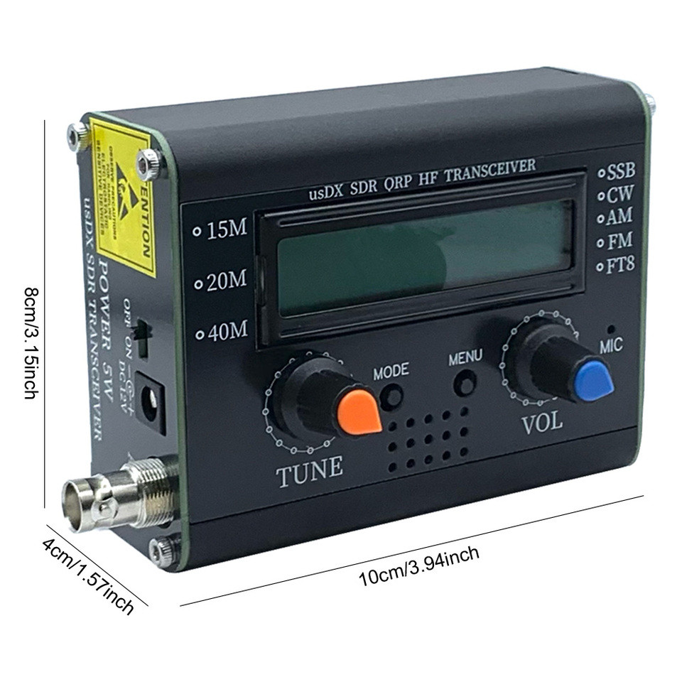 Jual 5W UsDX All Mode HF Transceiver QCX-SSB To SSB 3-Band SDR QRP HF ...