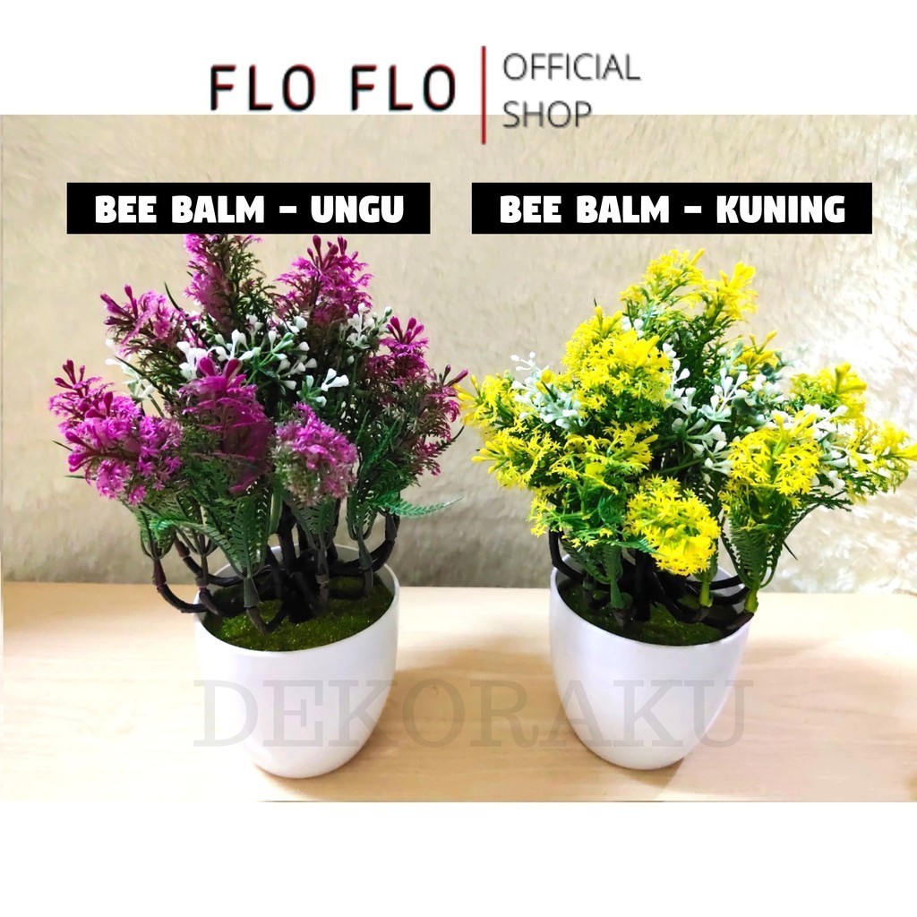 Jual FLO FLO - PAJANGAN DEKORASI ARTIFISIAL BUNGA BEE BALM | Shopee ...