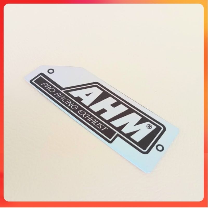 Jual bagus men Emblem Knalpot Racing Merk AHM | Shopee Indonesia
