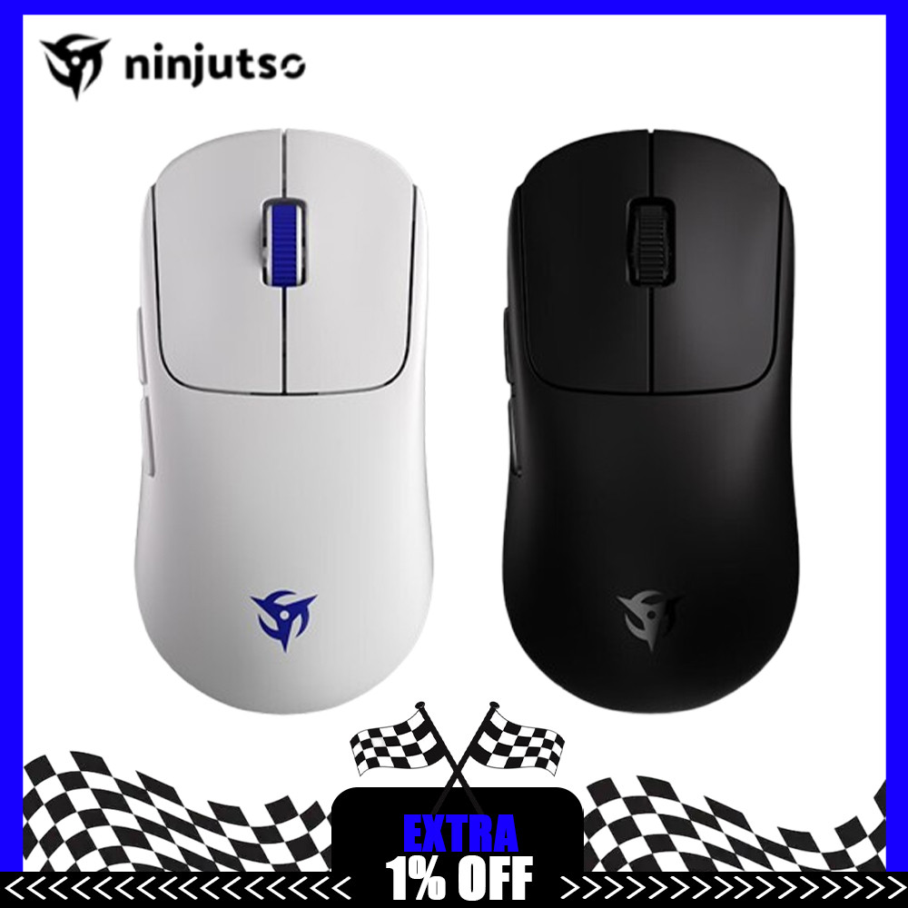 Jual NINJUTSO TEN AIR Mouse Dual Mode Wireless Mouse 8000Hz Polling ...